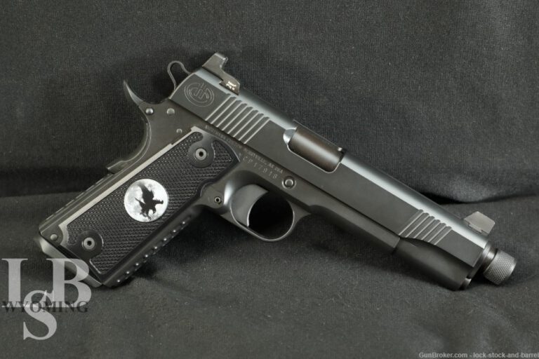 NIB Nighthawk Custom AAC-T Recon Black Suppressor Ready 1911 .45 ACP ...