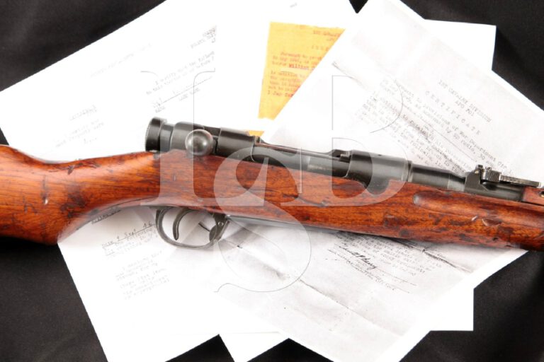Nagoya Arsenal Japanese Arisaka Type 38 Carbine + Capture Paperwork ...