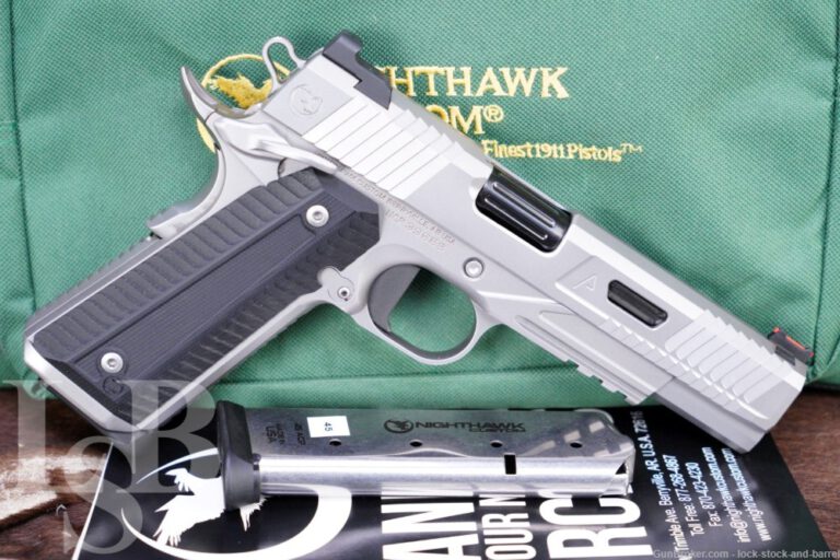 Nighthawk Custom Agency Arms Agent 2 .45 ACP 5″ 1911 Pistol 2022 CA PPT ...