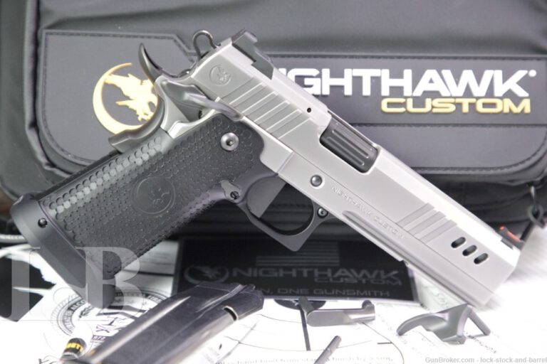 Nighthawk Custom BDS9 9mm 5″ Optics Cut 2011 Semi-Auto Pistol CA PPT OK ...