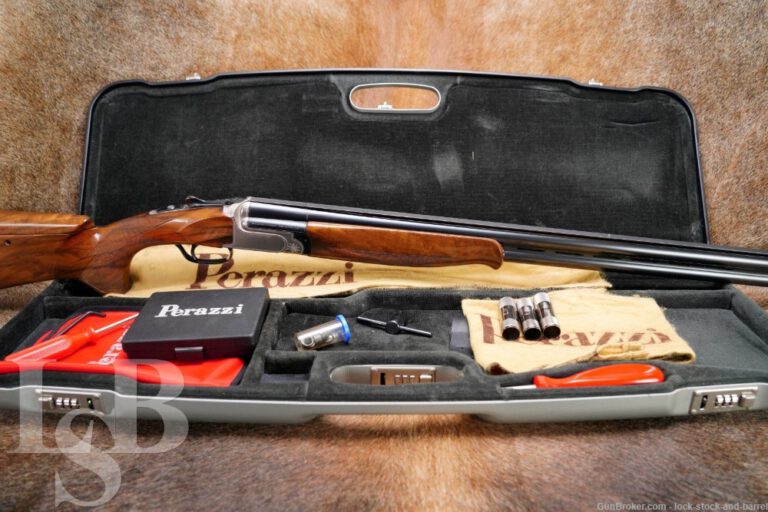 Perazzi Model MX-12 MX12 12 GA 31.5” O/U Shotgun & Case, MFD 2010 - LSB ...