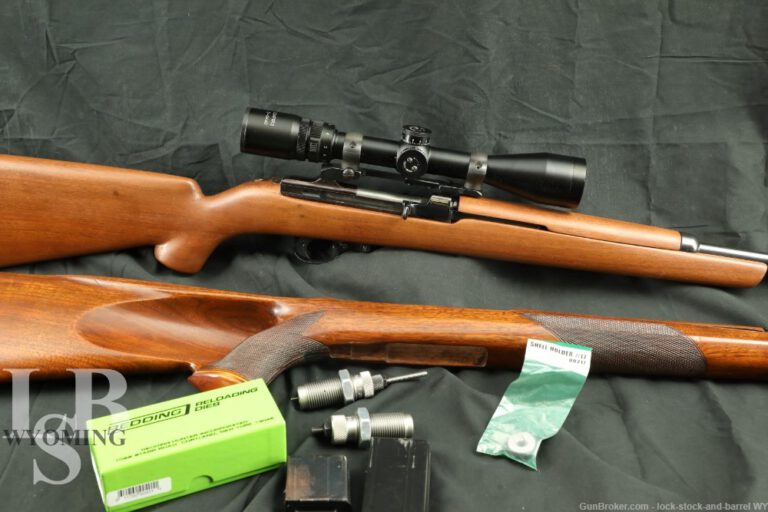Plainfield M1 Carbine 5.7mm Johnson .22 Spitfire 22” Rifle w/ Die Set ...