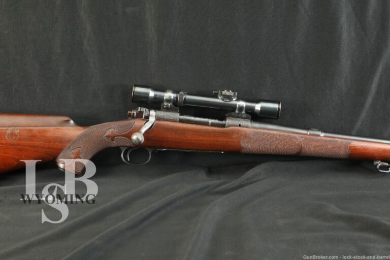 Pre-War Pre-64 Winchester Model 70 Engraved Custom Super Grade .30-06 ...