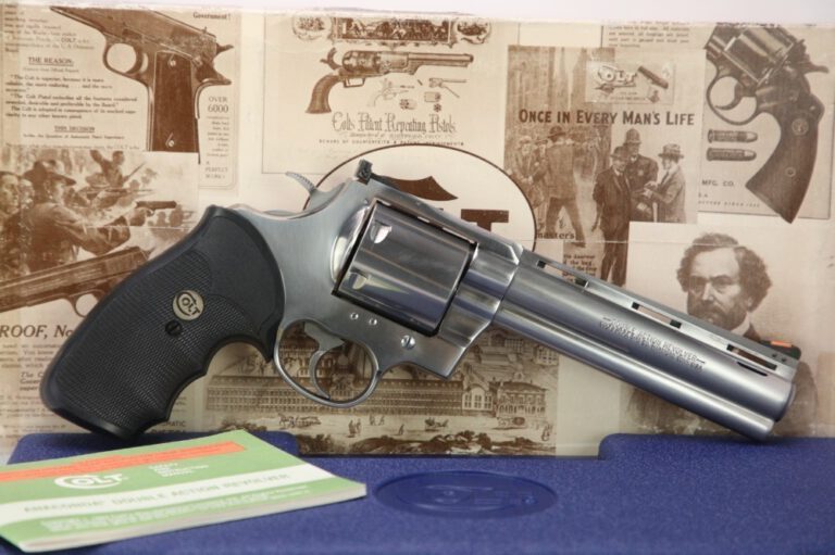 RARE COLT KODIAK .44 MAGNUM DOUBLE ACTION REVOLVER & ORIGINAL BOX - LSB ...