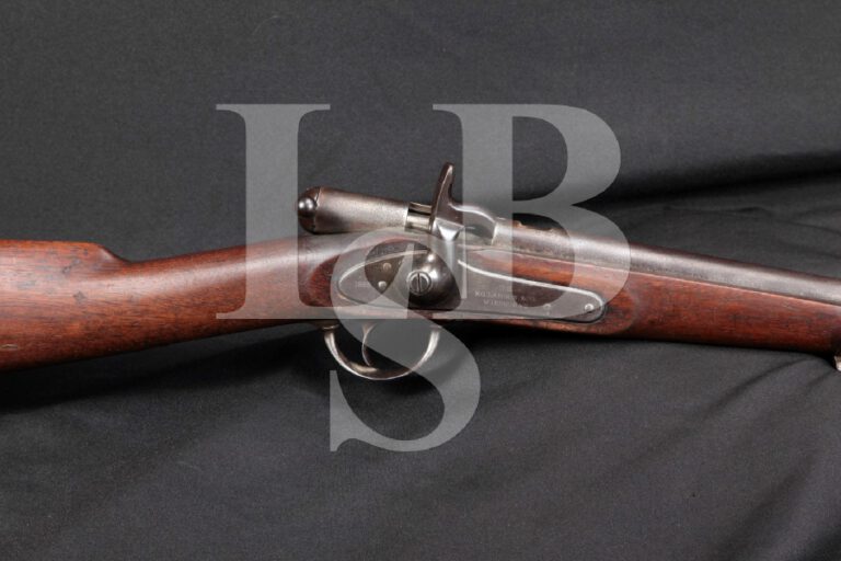 RARE E.G. Lamson Model Palmer Bolt Action Civil War Carbine, External ...