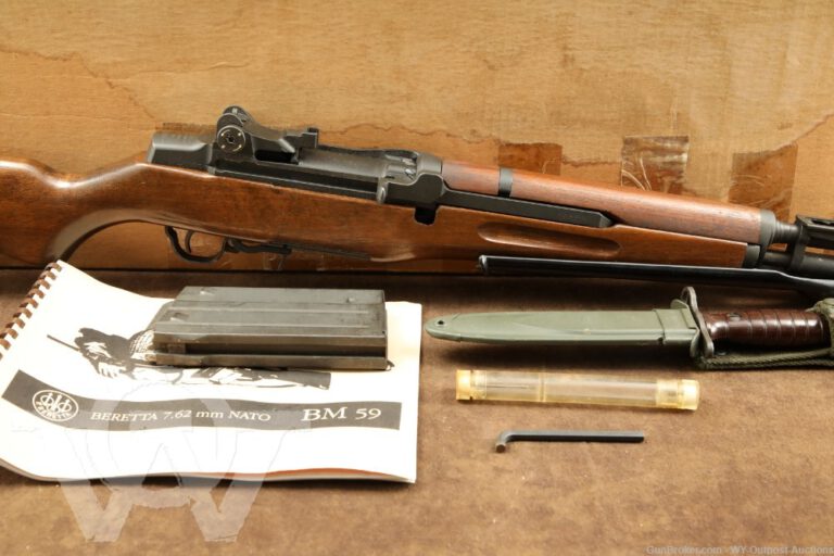 RARE Original Beretta BM59 7.62×51 Italian M14 Rifle M1 Garand ...