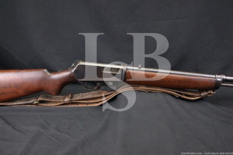 RARE Winchester Model 1907 07 Bayonet Lug Self-Loading Police Rifle ...