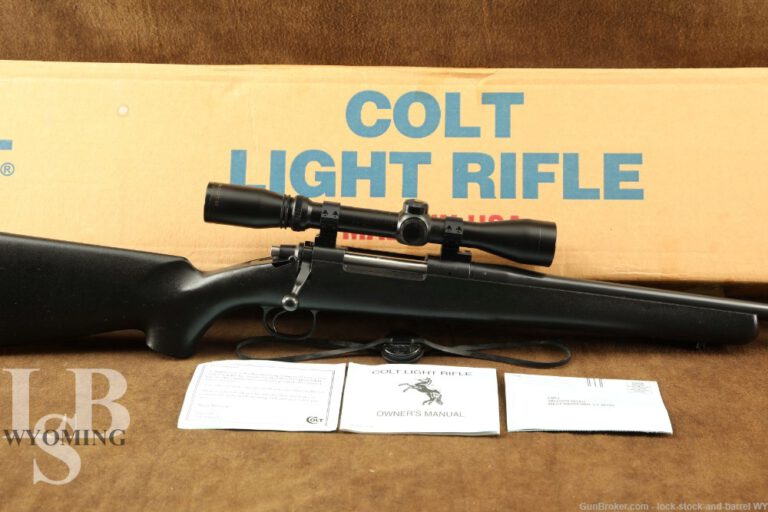 Rare Colt Light Rifle .270 Win 24” Bolt Action Hunting Rifle w Scope ...