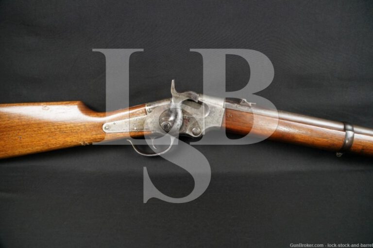 Rare Lamson Ball Carbine 56-50 Spencer 20″ Repeating Rifle MFD 1865 ...