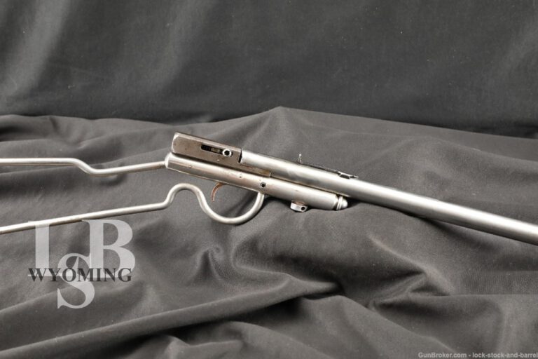 Rare Quackenbush Junior Safety Rifle Nickel 22LR 17” Single Shot 1896 ...