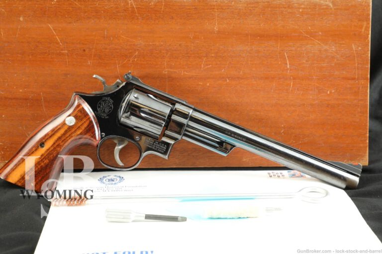 Rare Smith & Wesson S&W Model 29-1 .44 Magnum 8 3/8″ DA/SA Revolver ...
