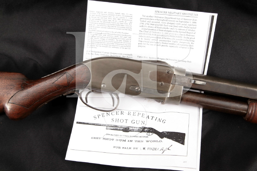 Rare Spencer Arms Model 1886 Repeating Model, 1 of 10 Accepted by Army ...