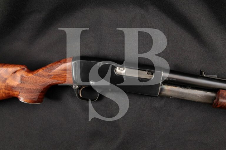 Remington 141 Gamemaster Model, Griffin & Howe Customized, Blue 25 ...