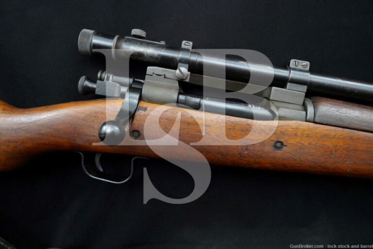 Remington 1903-A4 Sniper 03A3 .30-06 M73B1 Scope Bolt Action Rifle 1943 ...