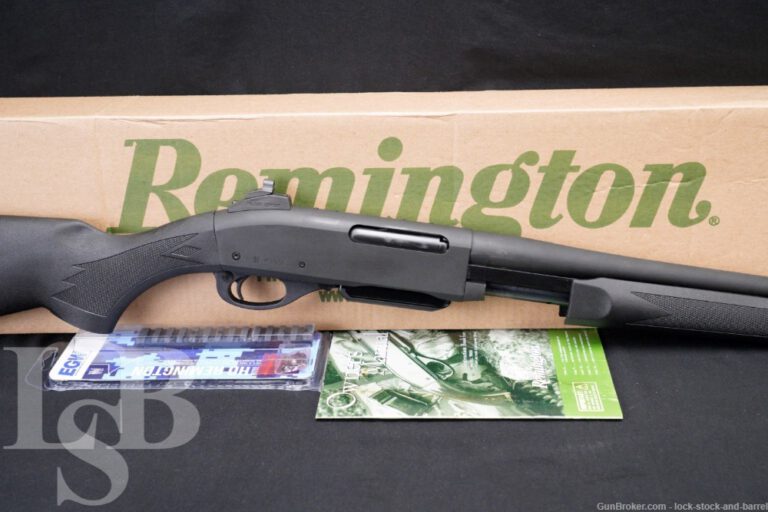 Remington 7600 Synthetic Police Patrol Gun .308 Win Pump Action Rifle ...