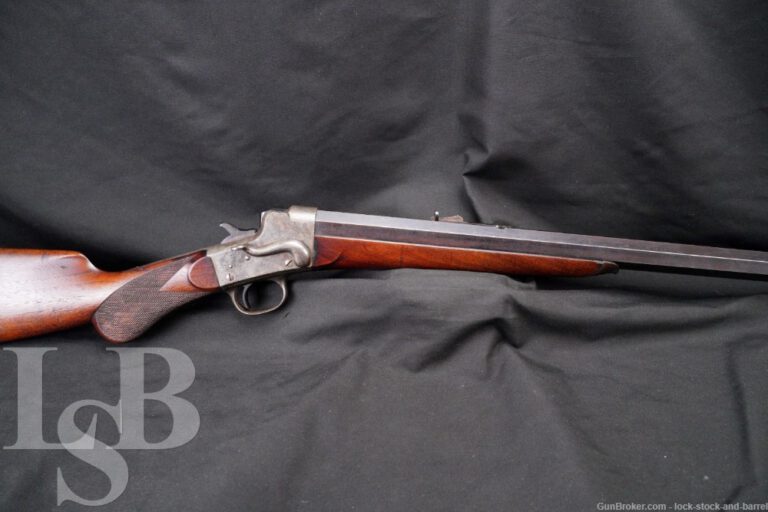 Remington-Hepburn No. 3 Sporting .45-70 30″ Falling Block Rifle Antique ...