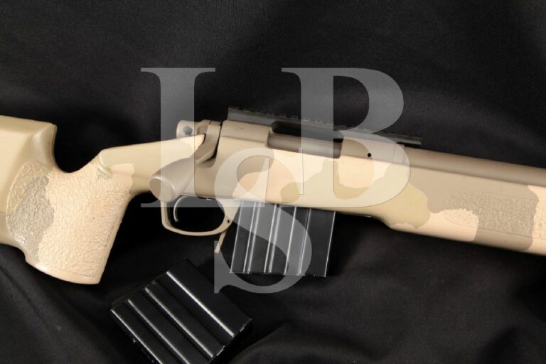 Remington Model 700 M700, Custom Tactical with Griswold Stock, Tan ...