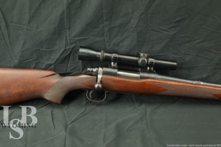 Remington Model 722 22″ .222 Rem. Bolt Action Rifle & Scope, 1955 C&R ...