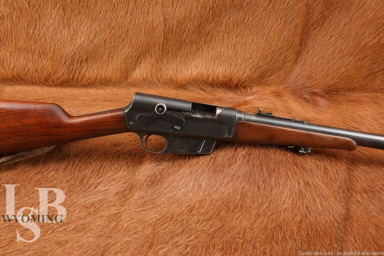 Remington Model 8 .35 Rem 22″ Semi Automatic Rifle 1921 C&R - LSB Auctions