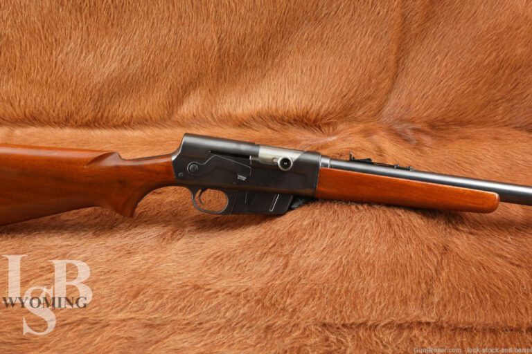 Remington Model 81 Woodsmaster .35 Rem 22inch Semi-Automatic Rifle 1942 ...