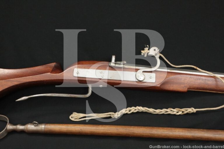 Replica 16th Century Matchlock .75 Cal. Arquebus w/ Stand & Slow Match ...