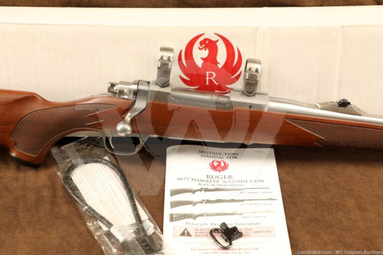 Ruger M77 Hawkeye RSI International .260 Rem Bolt Action Hunting Rifle ...
