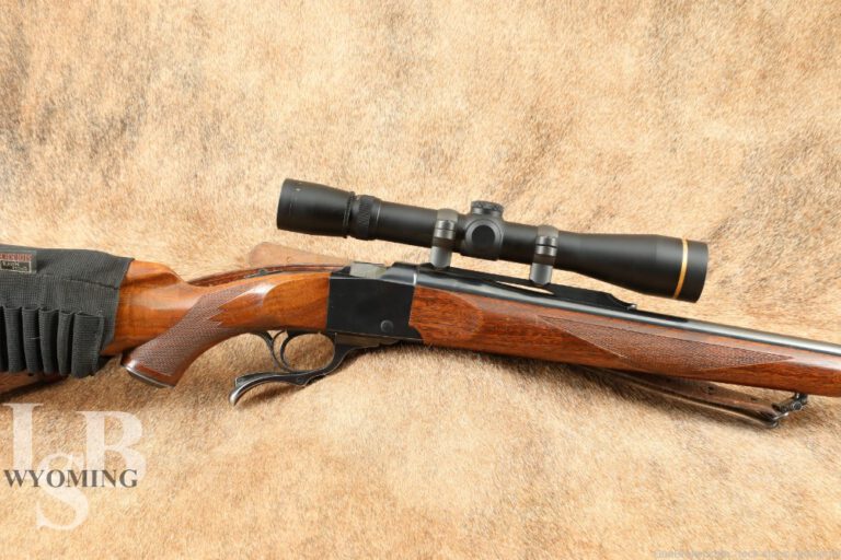 Ruger No. 1 Single Shot 6mm Rem 26” Falling Block Rifle & Scope MFD ...