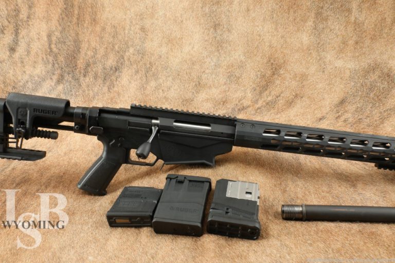 Ruger Precision Rifle 22-250 26 Inch Barrel Bolt Action w/ spare 308 ...