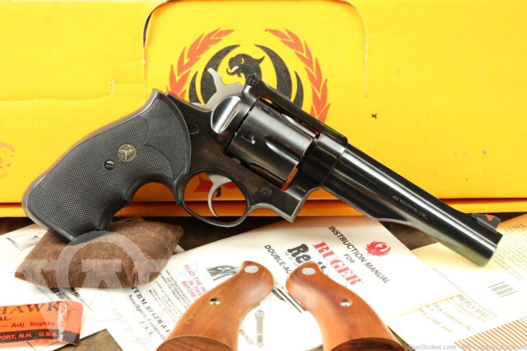 Ruger Redhawk Model .44 Magnum 5.5” Revolver DA/SA MFD 1985 - LSB Auctions