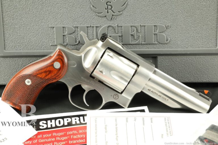 Ruger Redhawk Model .45 Colt & ACP 4.25” Revolver DA/SA MFD 2015 - LSB ...