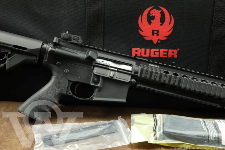 Ruger SR-556 5.56/.223 16″ Semi-Auto AR-15 Sporting Rifle Piston ...
