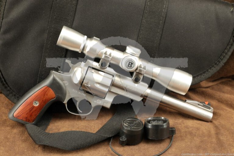 Ruger Super Redhawk Model 05501 44 Rem Mag .44 Magnum Revolver SA/DA ...