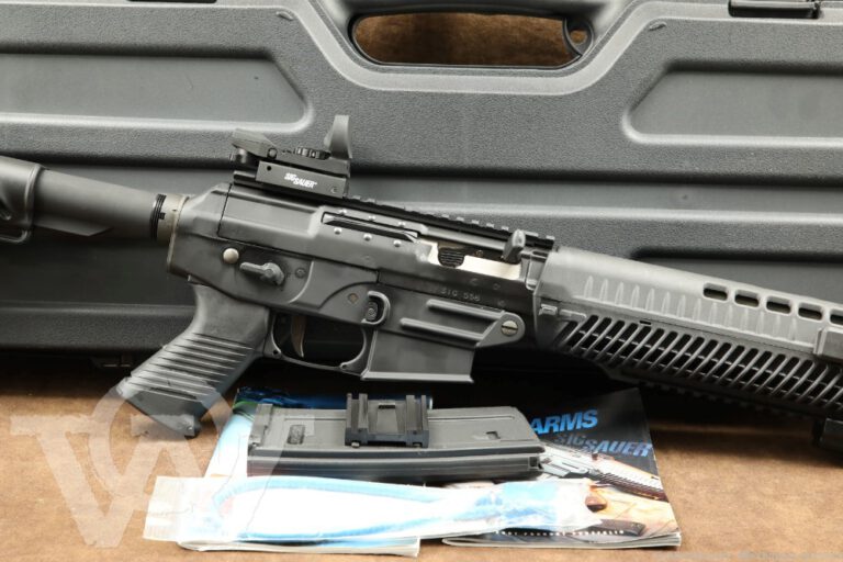 SIG Sauer SIG556 16” Semi-Auto 5.56/.223 Piston Rifle w/ Red Dot Sight ...