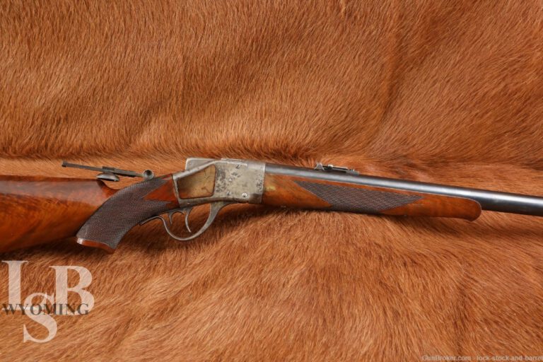 Sharps Borchardt 1878 Deluxe Mid-Range Single Shot Rifle .40-65 ...