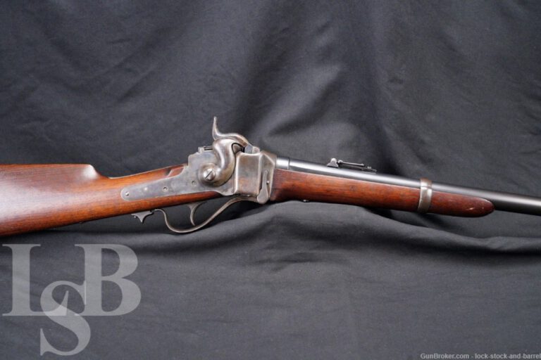 Sharps New Model 1863 .50-70 Gov’t Single Shot Rifle, 1865-1869 Antique ...