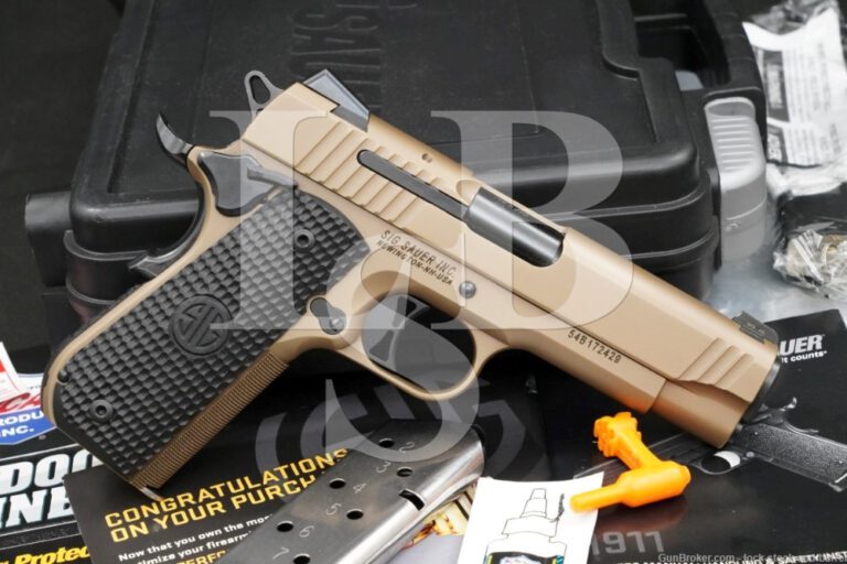 Sig Sauer 1911 Fastback Emperor Scorpion Carry .45 ACP 4.2″ Pistol ...