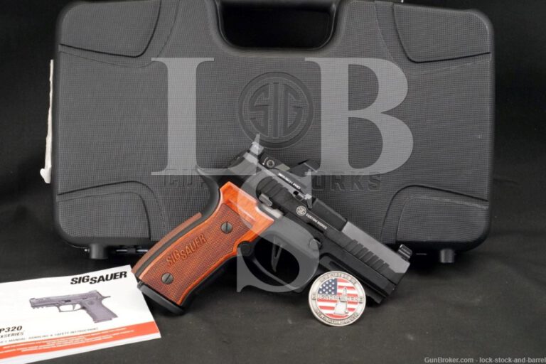 Sig Sauer Model P-320 P320 P 320 AXG Classic 9mm Semi-Auto Pistol, MFD ...