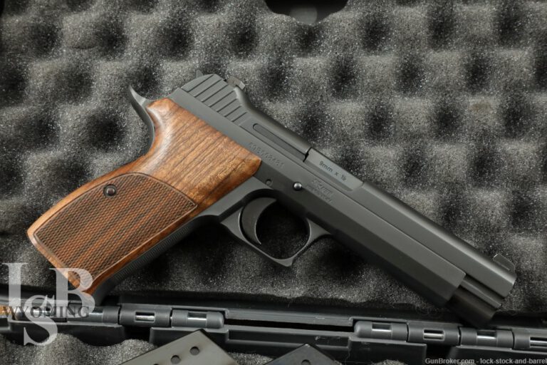 Sig Sauer P210A-9-B .9mm Hammer Fired Semi Automatic Pistol MFD 2019 ...