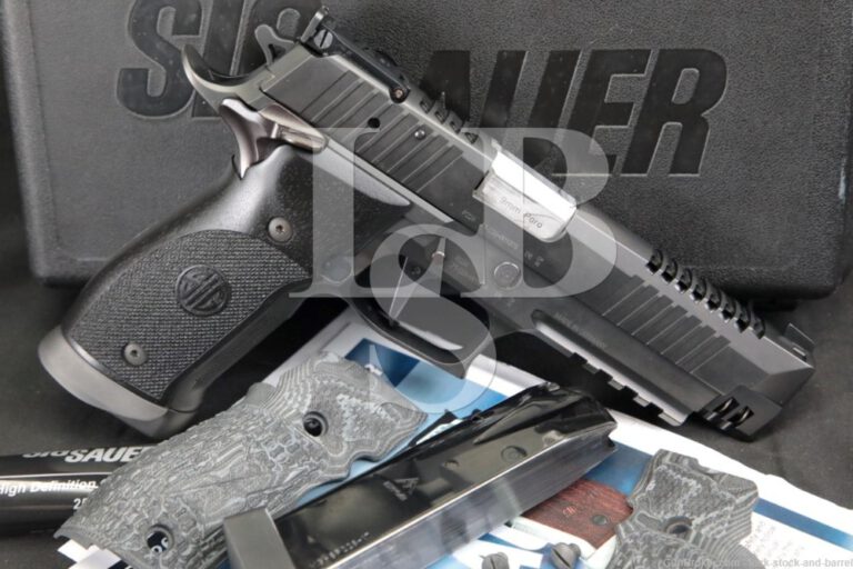 Sig Sauer P226 XFive P-226 X Five 9mm Semi-Auto Competition Pistol ...