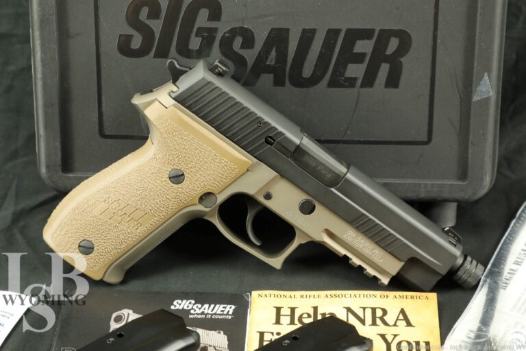 Sig Sauer P226R Combat 9mm 4.9” Semi-Auto DA/SA Threaded Pistol MFD ...