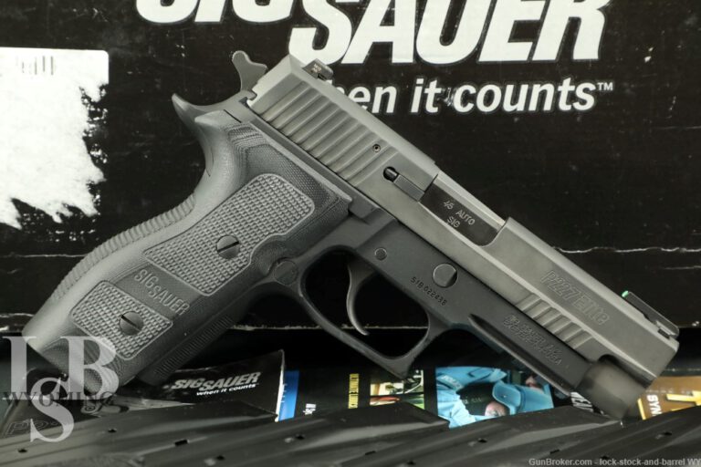 Sig Sauer P227 Elite .45 ACP 4.5″ Double-Action/ Semi-Auto Pistol - LSB Auctions