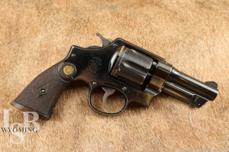 Smith & Wesson .44 Hand Ejector 1st Model 1908 .45 ACP Triple Lock, C&R ...