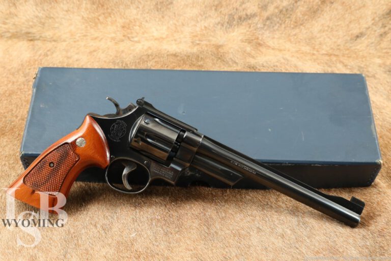 Smith & Wesson Model 27-2 .357 Magnum SA/DA 8 3/8” Revolver MFD 1980 w ...