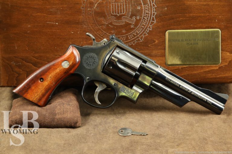 Smith & Wesson Model 27-3 FBI Commemorative .357 Magnum 5” DA/SA ...
