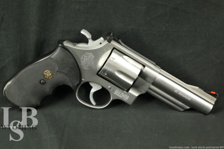 Smith & Wesson Model 657 .41 Magnum Target DA/SA Revolver, MFD 1987 ...