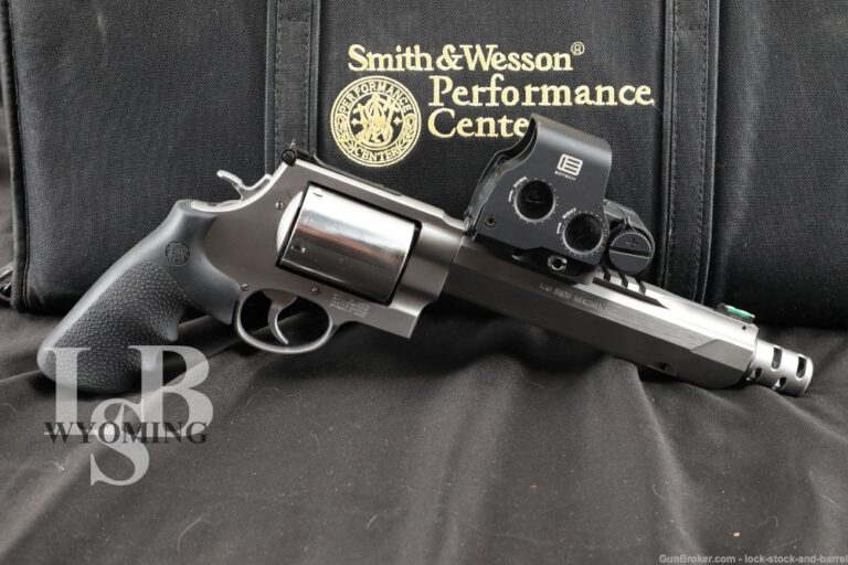 Smith & Wesson Performance Center 460 7.5” 460 S&W Magnum Revolver ...