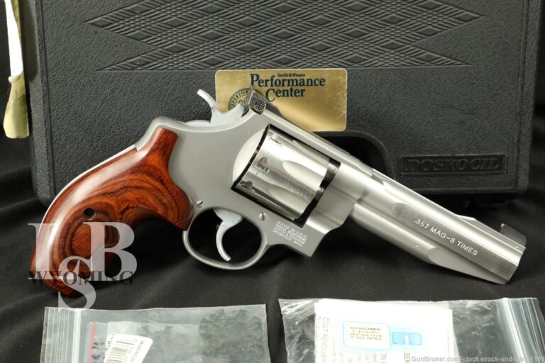 Smith & Wesson Performance Center 627-PC .357 Mag 5″ 8 Shot Revolver ...