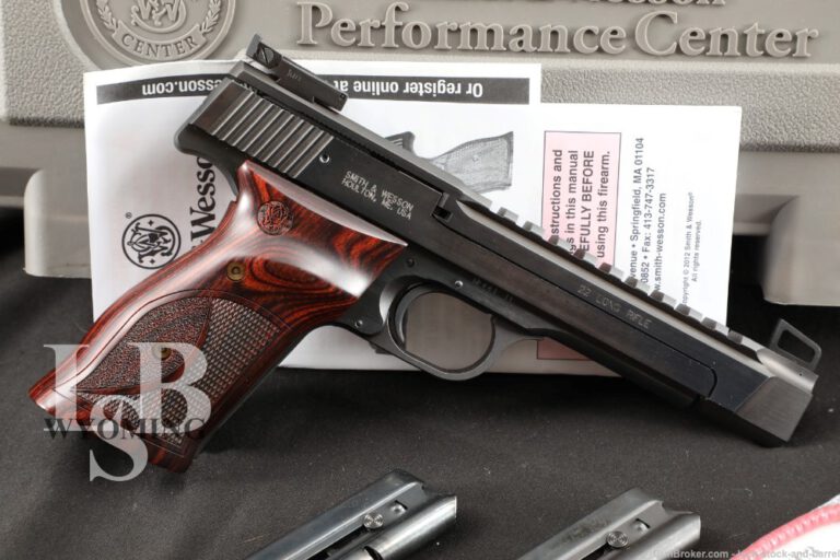 Smith & Wesson Performance Center Model 41 .22 LR 5.5″ Semi-Automatic ...