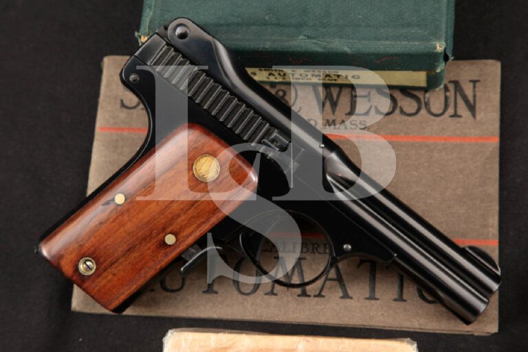 Smith & Wesson S&W .35, The Model of 1913 4th Type, Scarce Blue 3 ½ ...