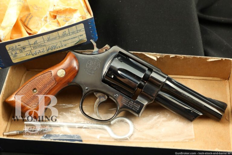Smith & Wesson S&W 520 .357 Magnum Military & Police M&P Blue 4 ...